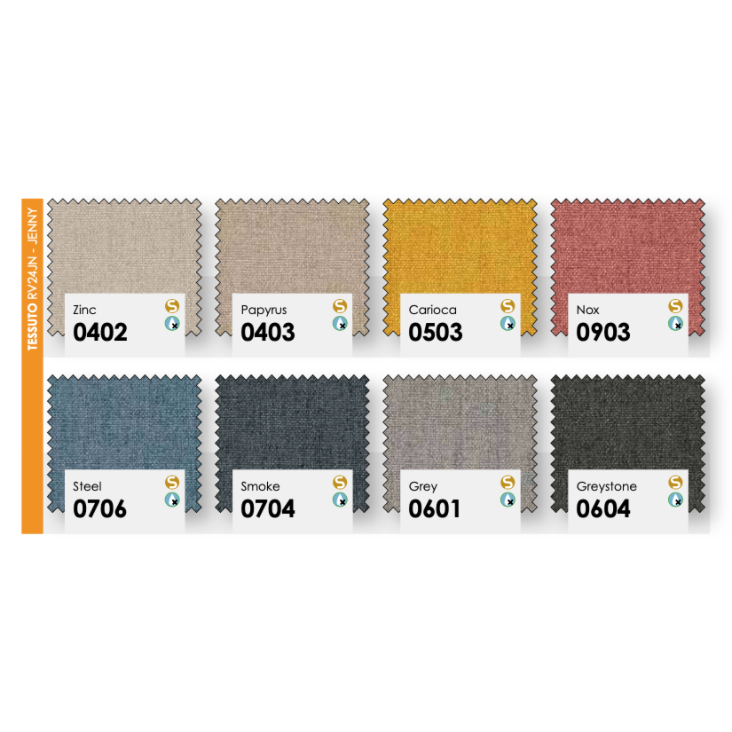 Letto singolo ragazzo, finitura in tessuto Blu opale